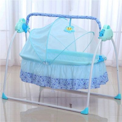 Baby Electric Remote Control Auto Swing Cradle Jhula | Kidspasal