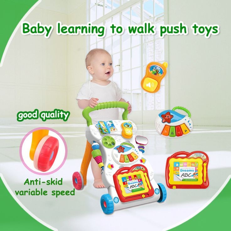 Multifunctional Baby Push Walker with Music | Kidspasal