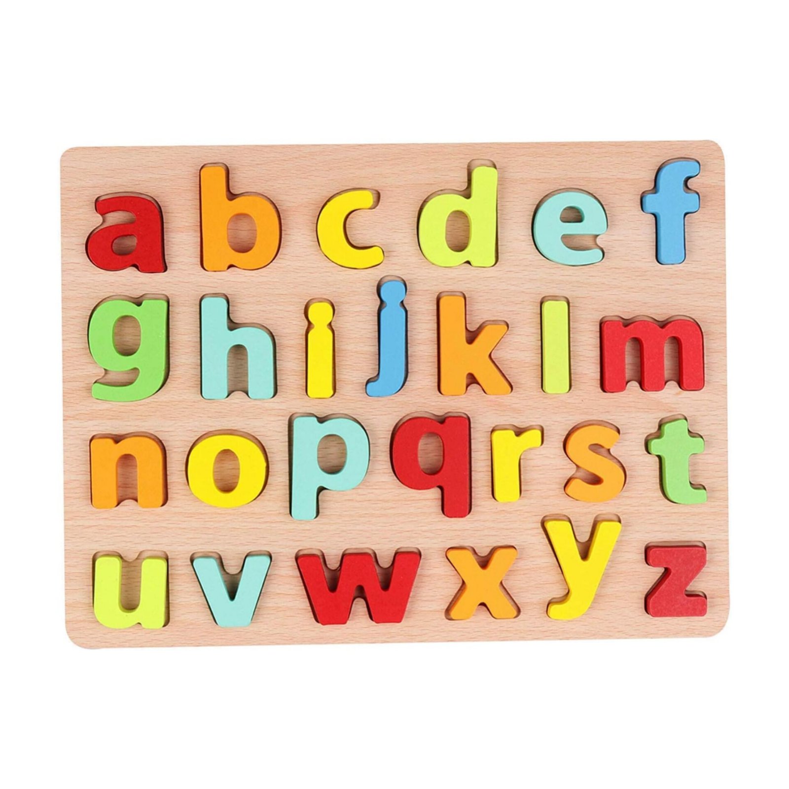 English Alphabet Wooden Puzzles Learning Toy, Educational Toy for ...